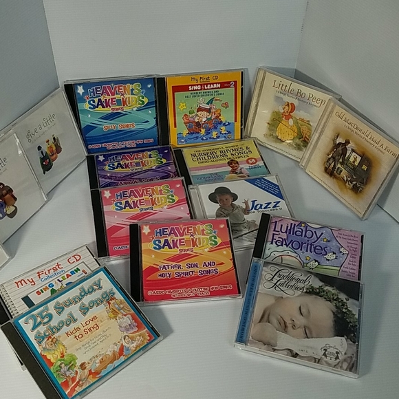 Multiples | Other | 6 Pcs Of Cds For Babies Toddlers Preschoolers ...